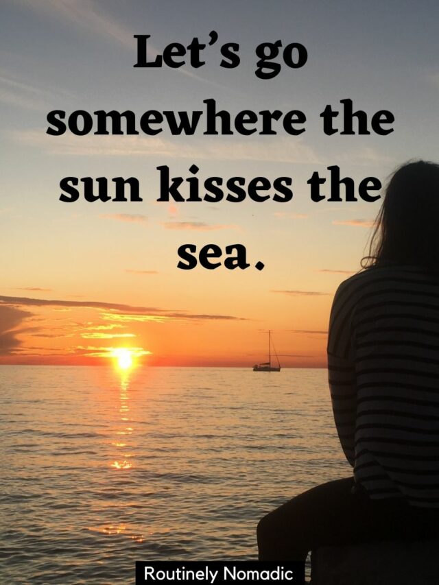 80 Sea Captions for Instagram | Routinely Nomadic