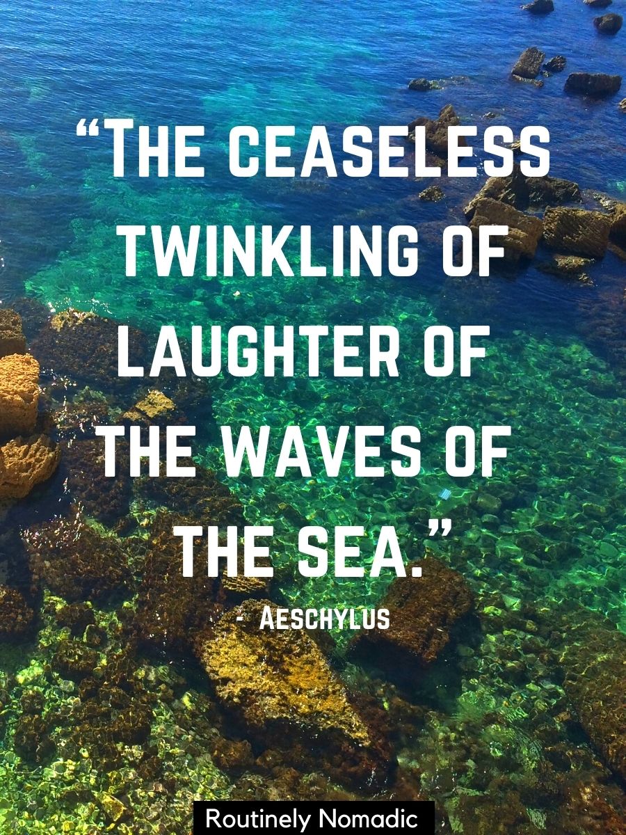 60 Short Sea Quotes: Amazing Sayings About the Sea | Routinely Nomadic