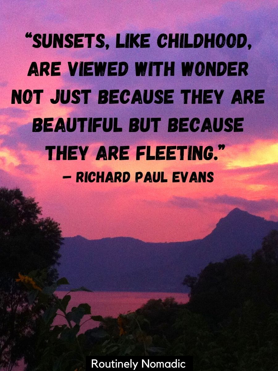 Sunset Quotes: Amazing Sunset Sayings for 2022 | Routinely Nomadic