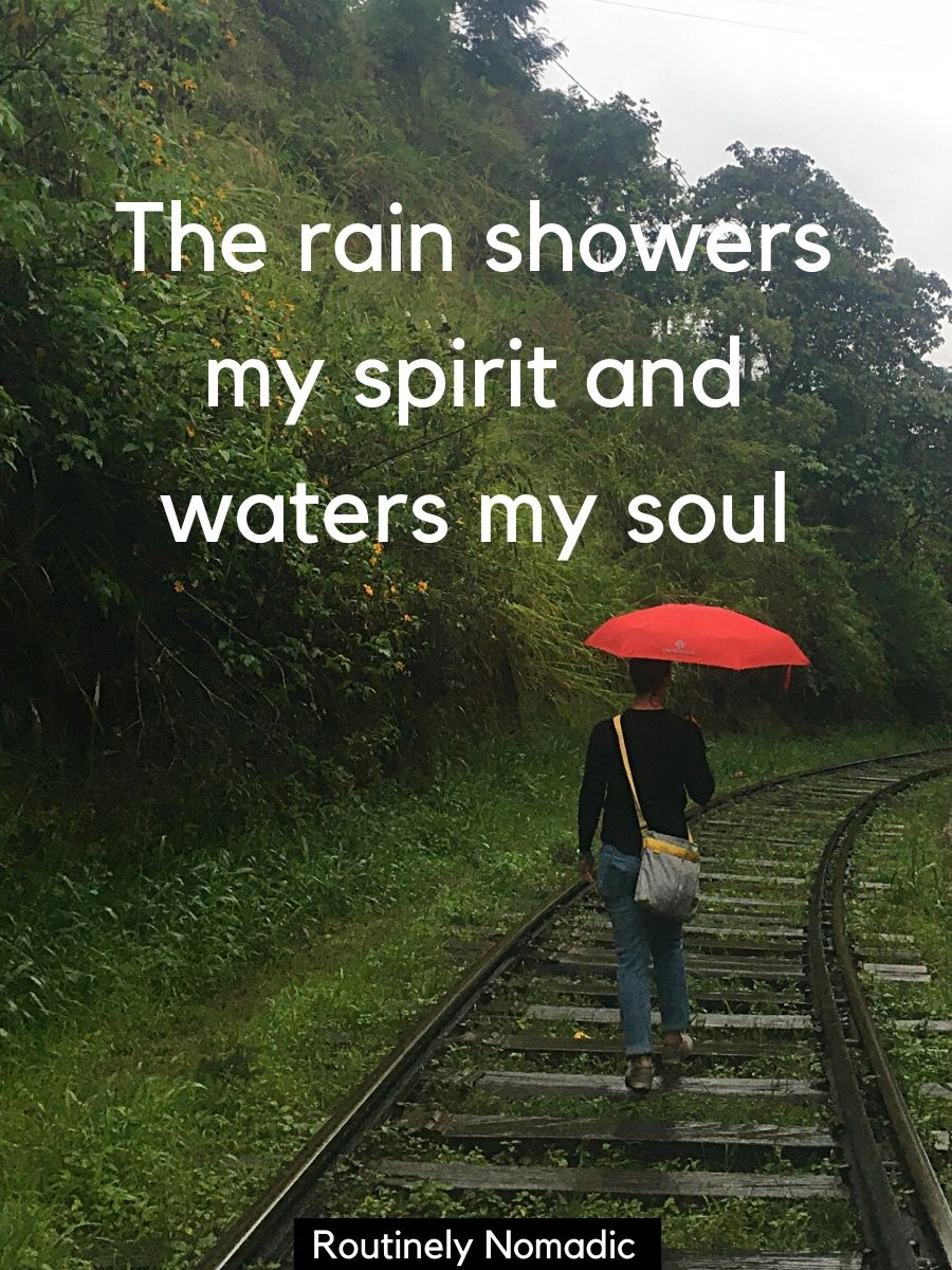 175 Perfect Rain Captions | Routinely Nomadic