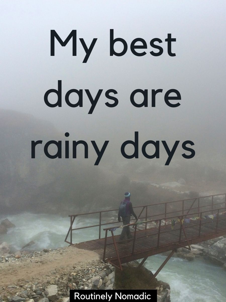 175 Perfect Rain Captions | Routinely Nomadic