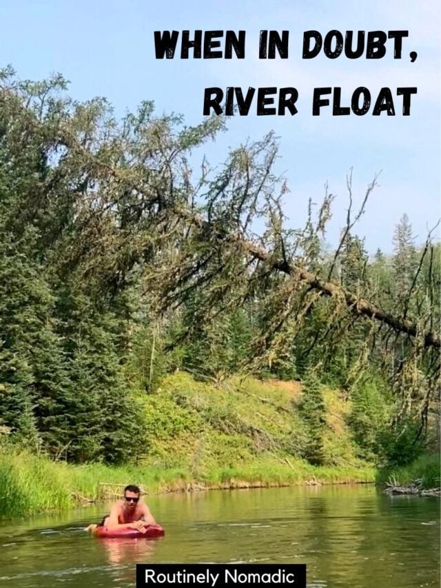 175 Flowing River Captions | Routinely Nomadic