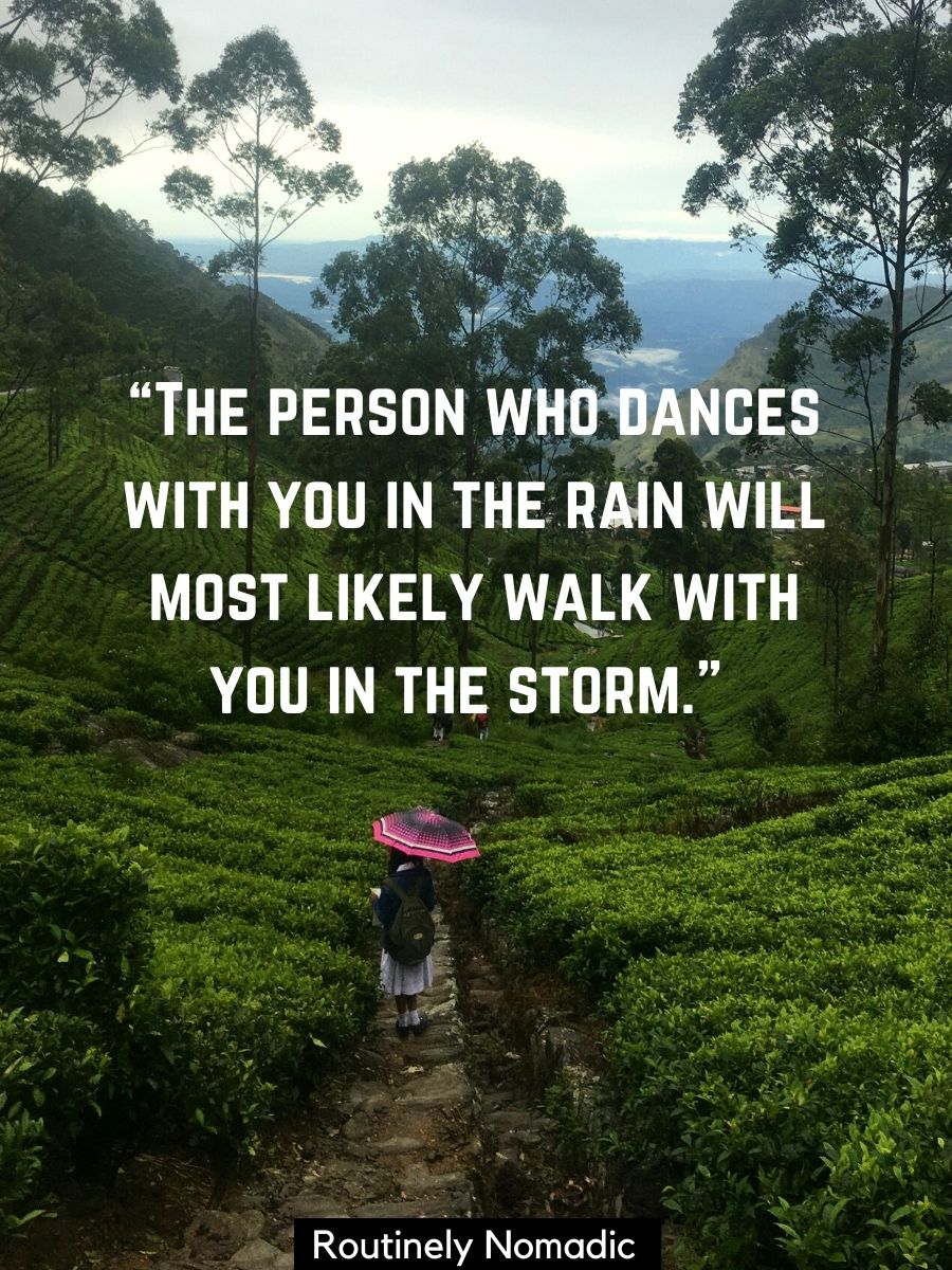 100 Top Rain Quotes: Rainy Day Sayings | Routinely Nomadic