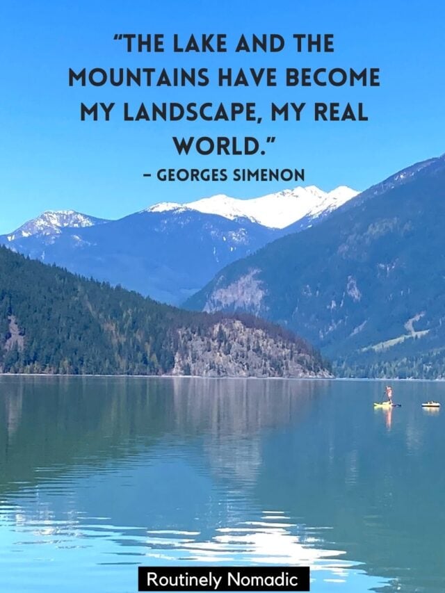 Perfect Nature Quotes for 2022 | Routinely Nomadic