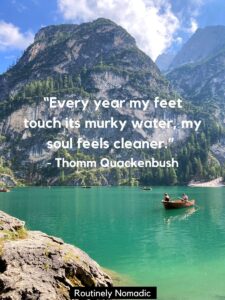 Stunning Lake Quotes: 140 Lake Sayings to Reflect On | Routinely Nomadic