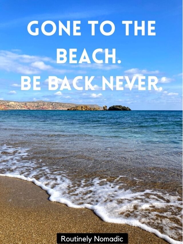80 Sea Captions for Instagram | Routinely Nomadic