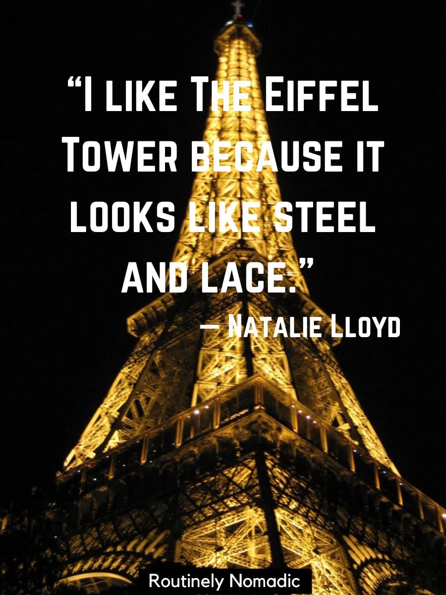 70 Perfect Eiffel Tower Captions for 2023 | Routinely Nomadic