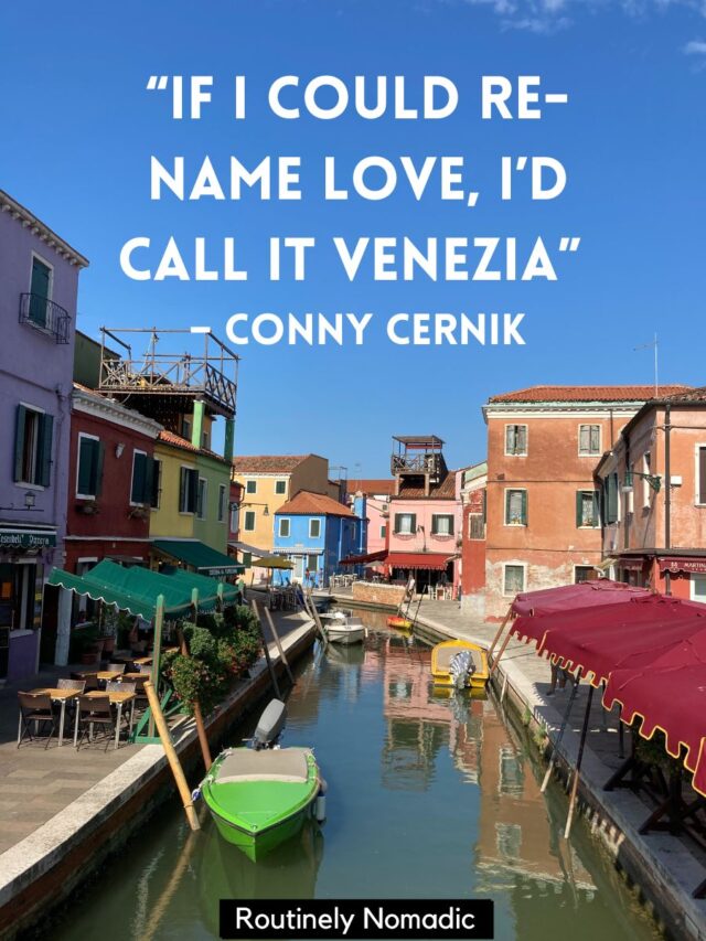 115 Perfect Venice Captions for 2023 | Routinely Nomadic