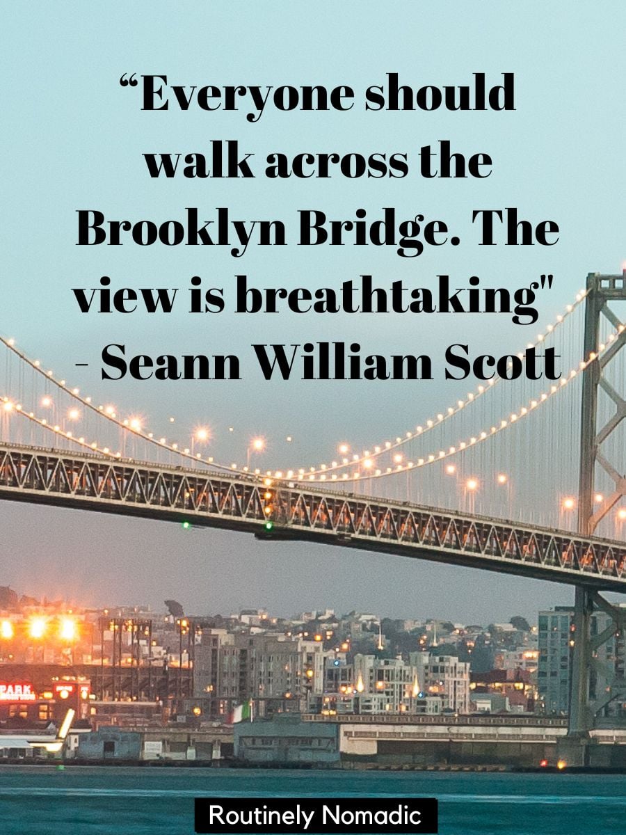 100 Perfect Brooklyn Bridge Captions | Routinely Nomadic
