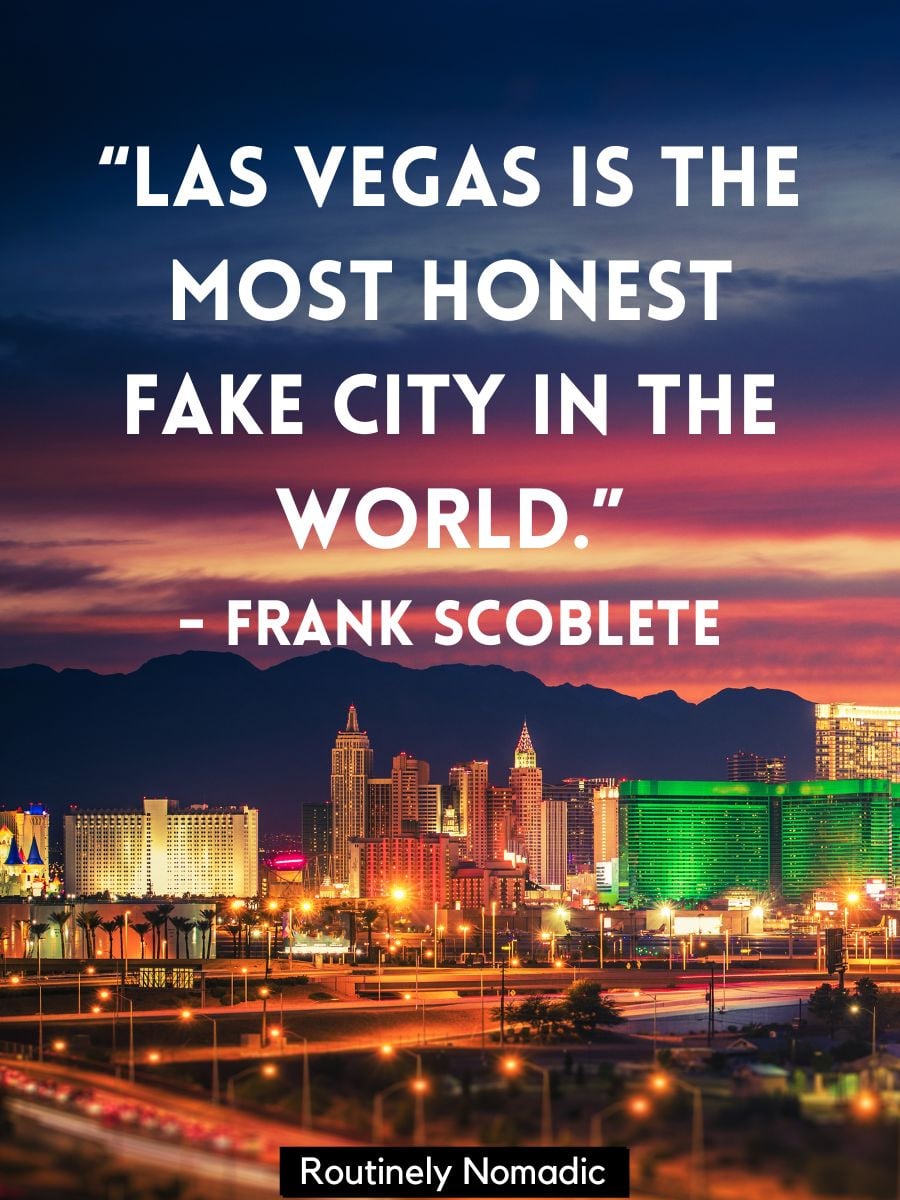 150 Las Vegas Captions for the City that Never Sleeps | Routinely Nomadic