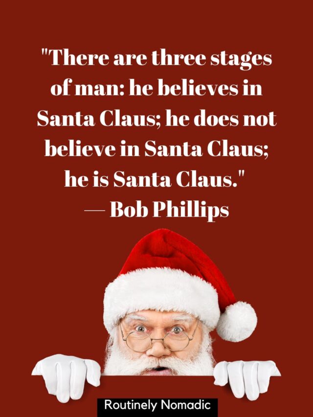 Short, Funny and Cheery Santa Quotes and Captions to Share that ...