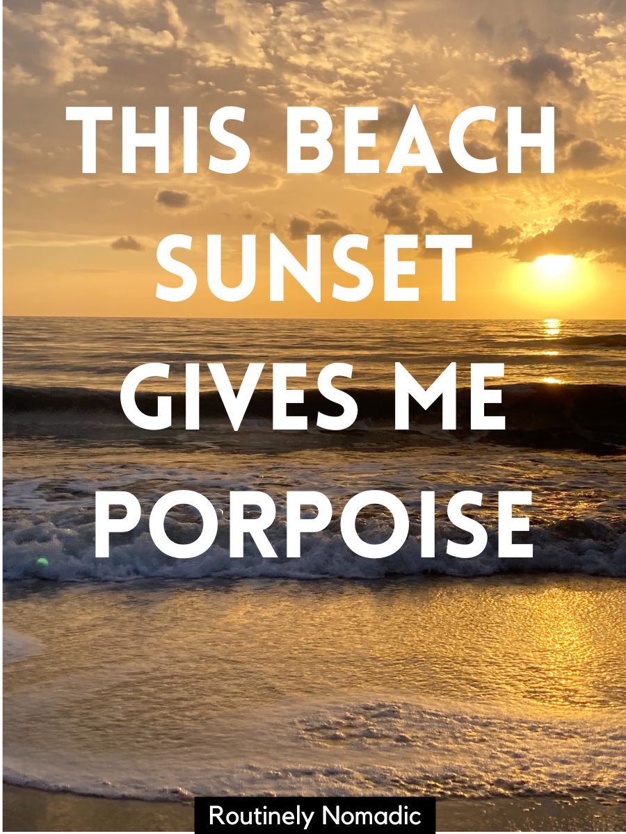 100 Memorable Sunset at the Beach Captions for When Your Toes Are in ...