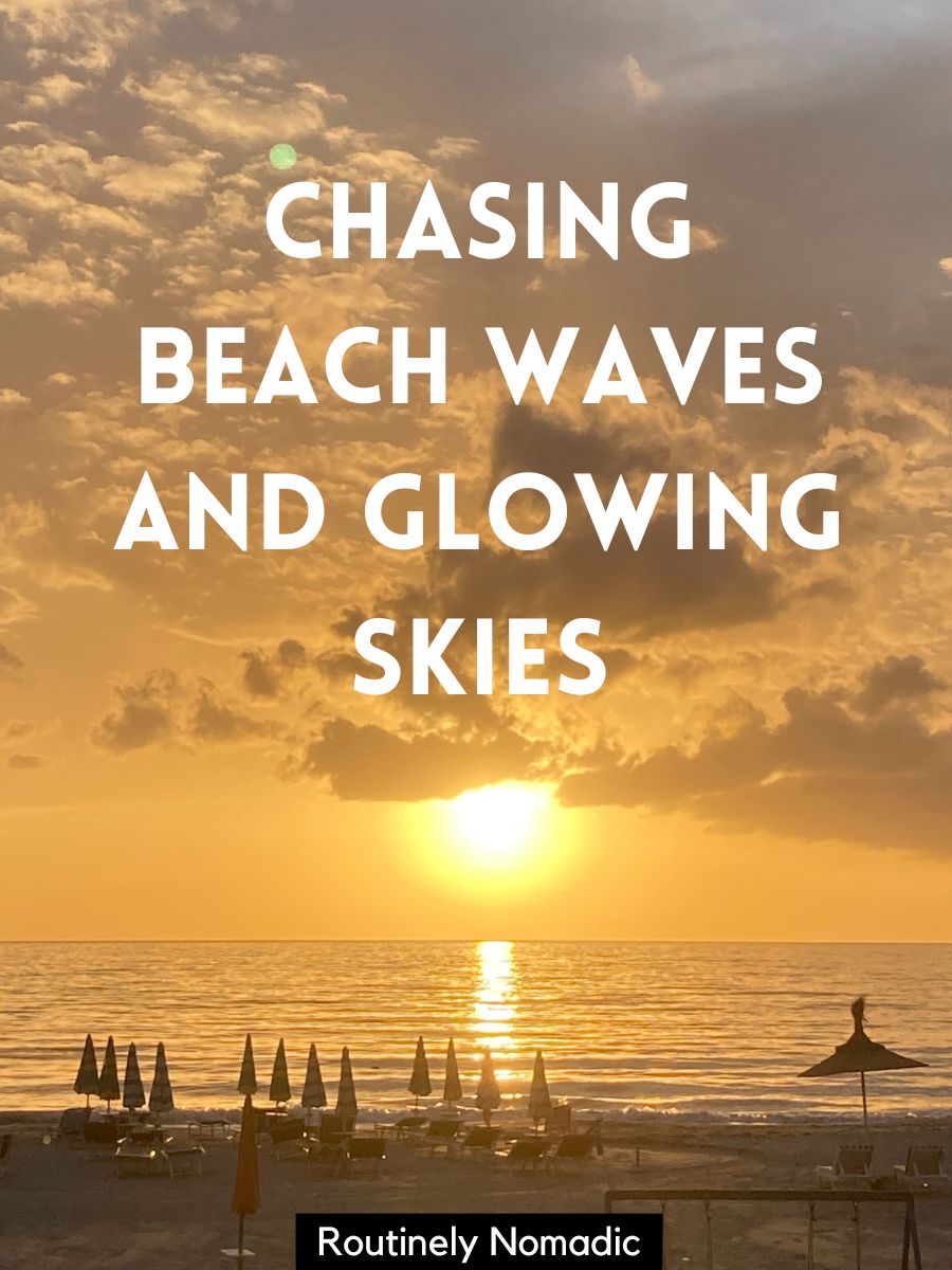 100 Memorable Sunset at the Beach Captions for When Your Toes Are in ...