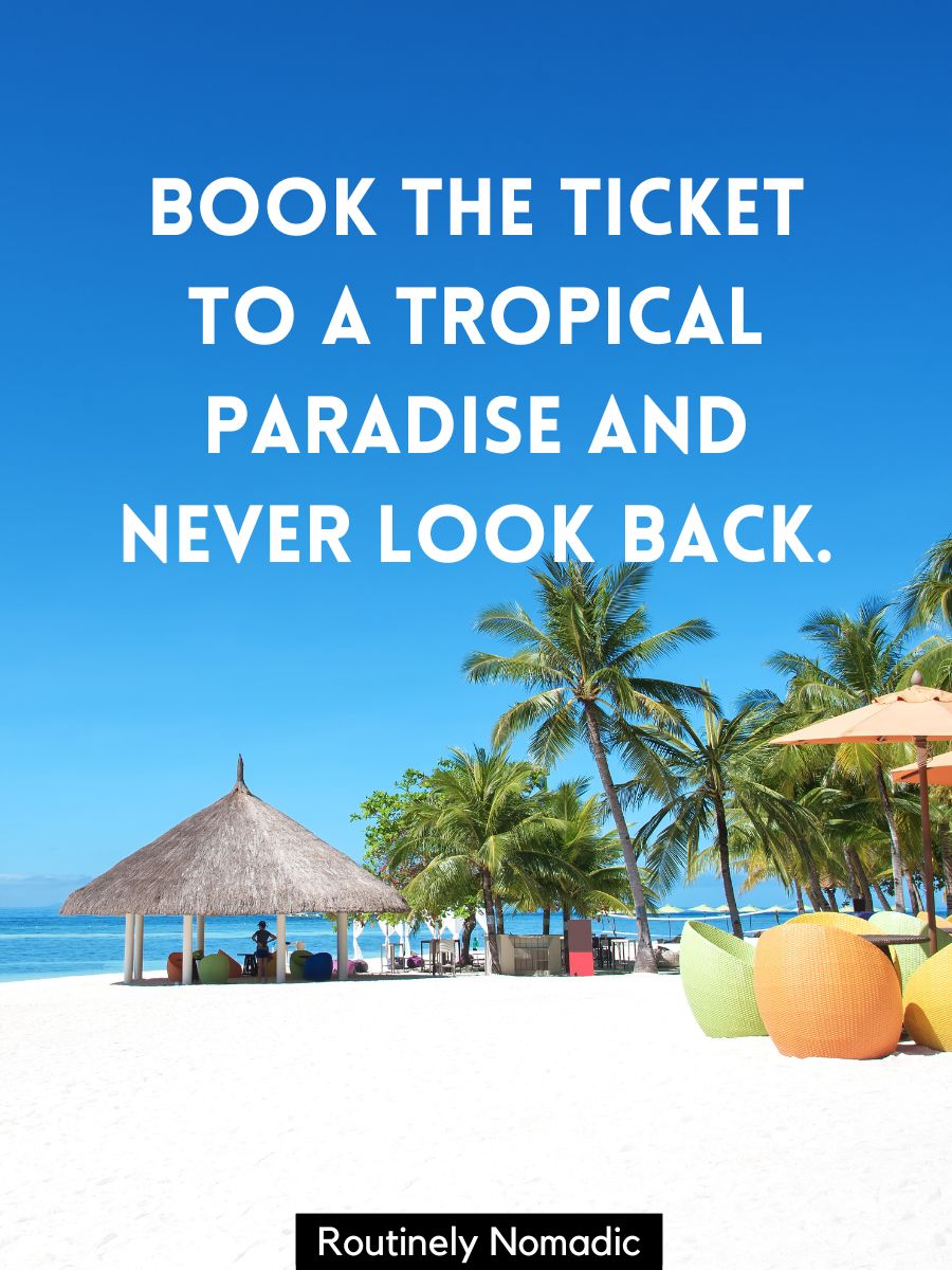 100 Perfect Tropical Paradise Captions for Your Island Visit ...