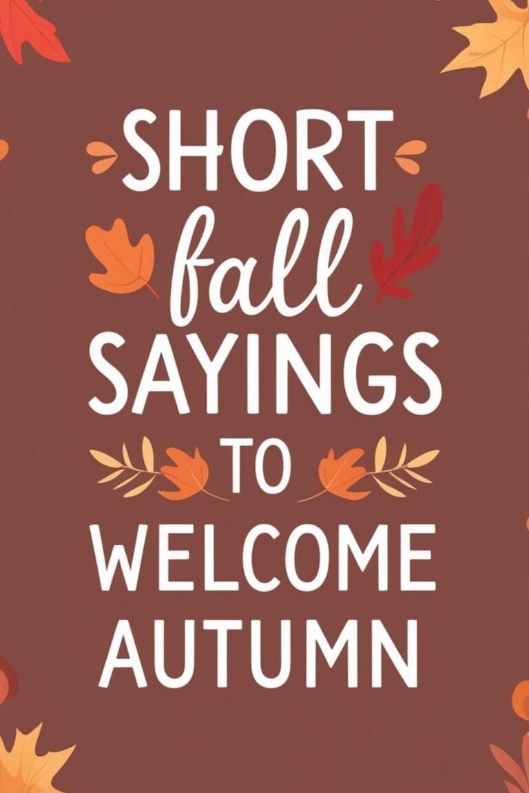 The 300 Cute, Funny and Short Fall Sayings to Welcome Autumn ...
