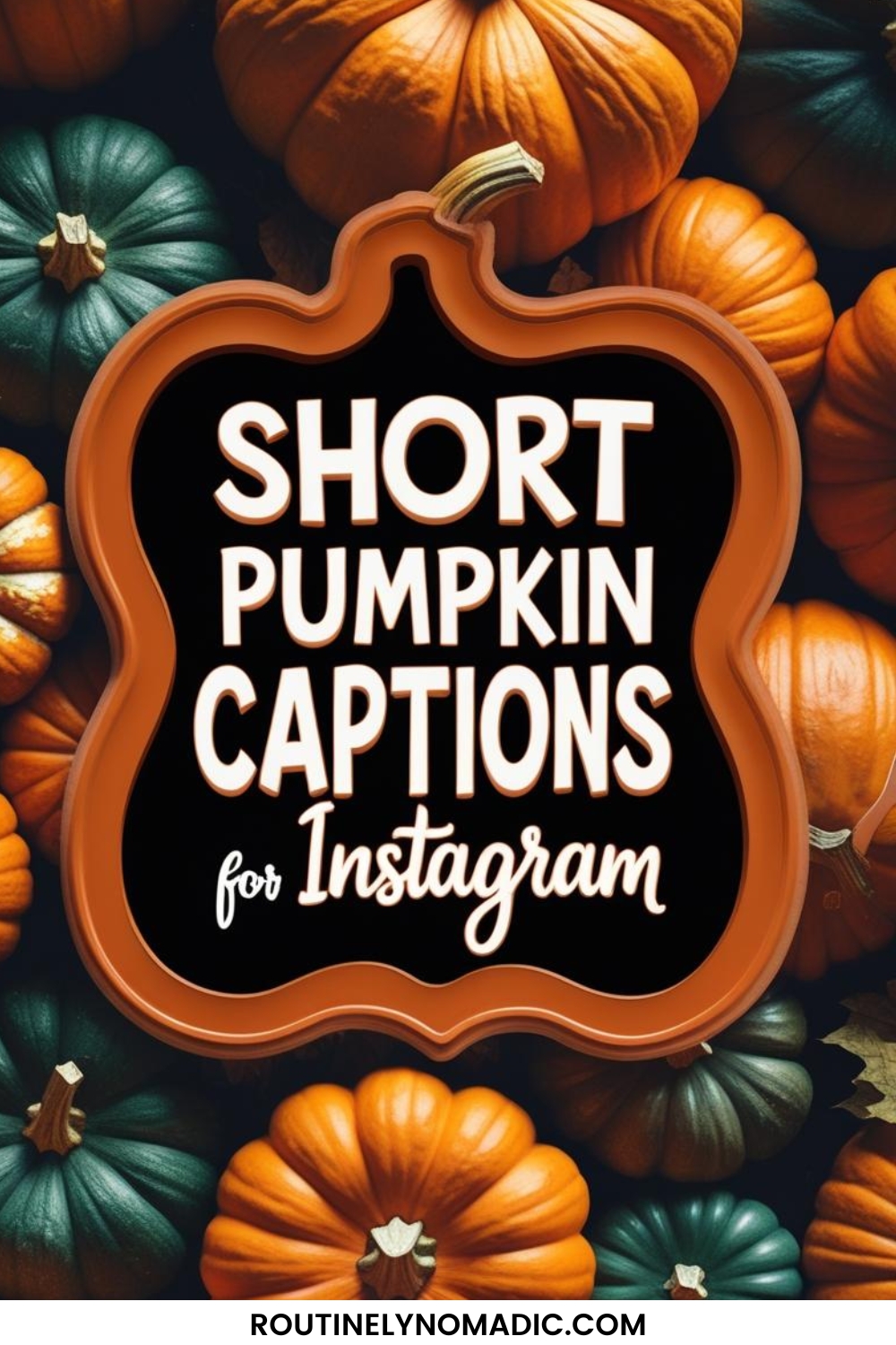 250 Cute, Funny and Short Pumpkin Captions, Sayings & Quotes for ...