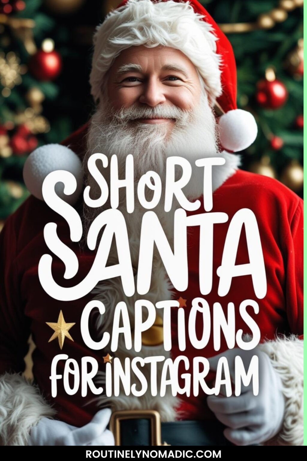 Short, Funny and Cheery Santa Quotes and Captions to Share that ...