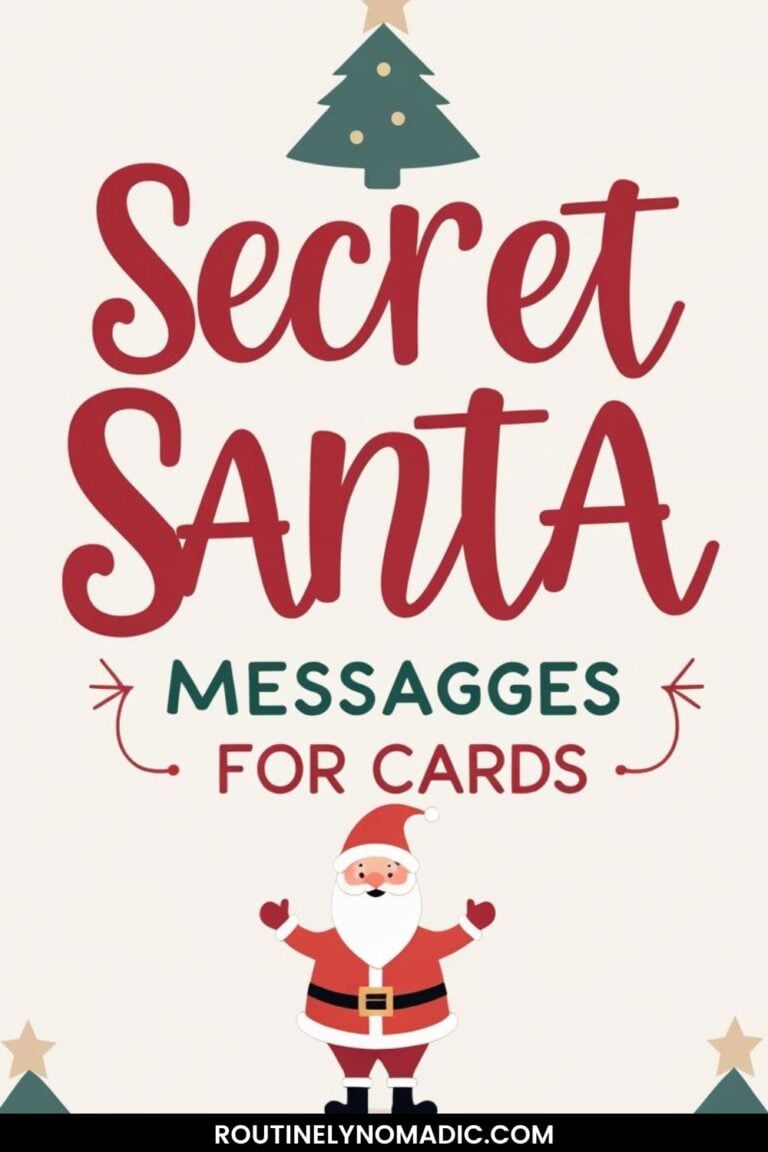 Short, Funny and Cute Secret Santa Messages, Sayings and Captions ...