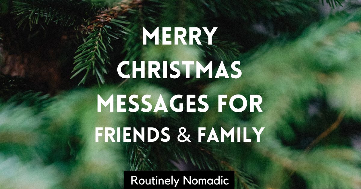 Merry Christmas Messages for Friends and Family to Share Some Holiday ...