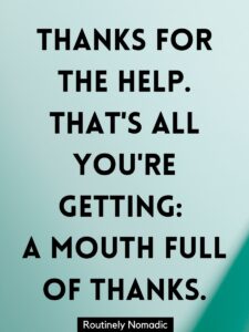 250 Thank You Messages to Share Your Gratitude | Routinely Nomadic