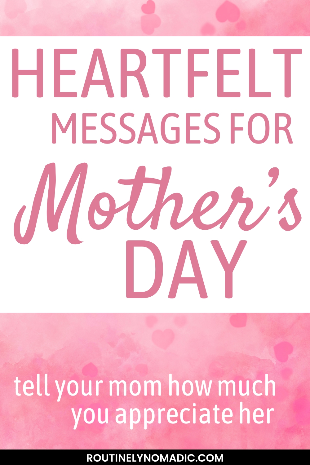 Heartfelt and Short Happy Mother’s Day Messages to Celebrate Mom ...
